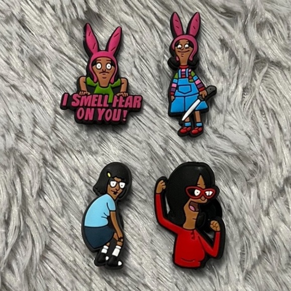 CROCS | Jewelry | Bobs Burgers Croc Charm Set | Poshmark